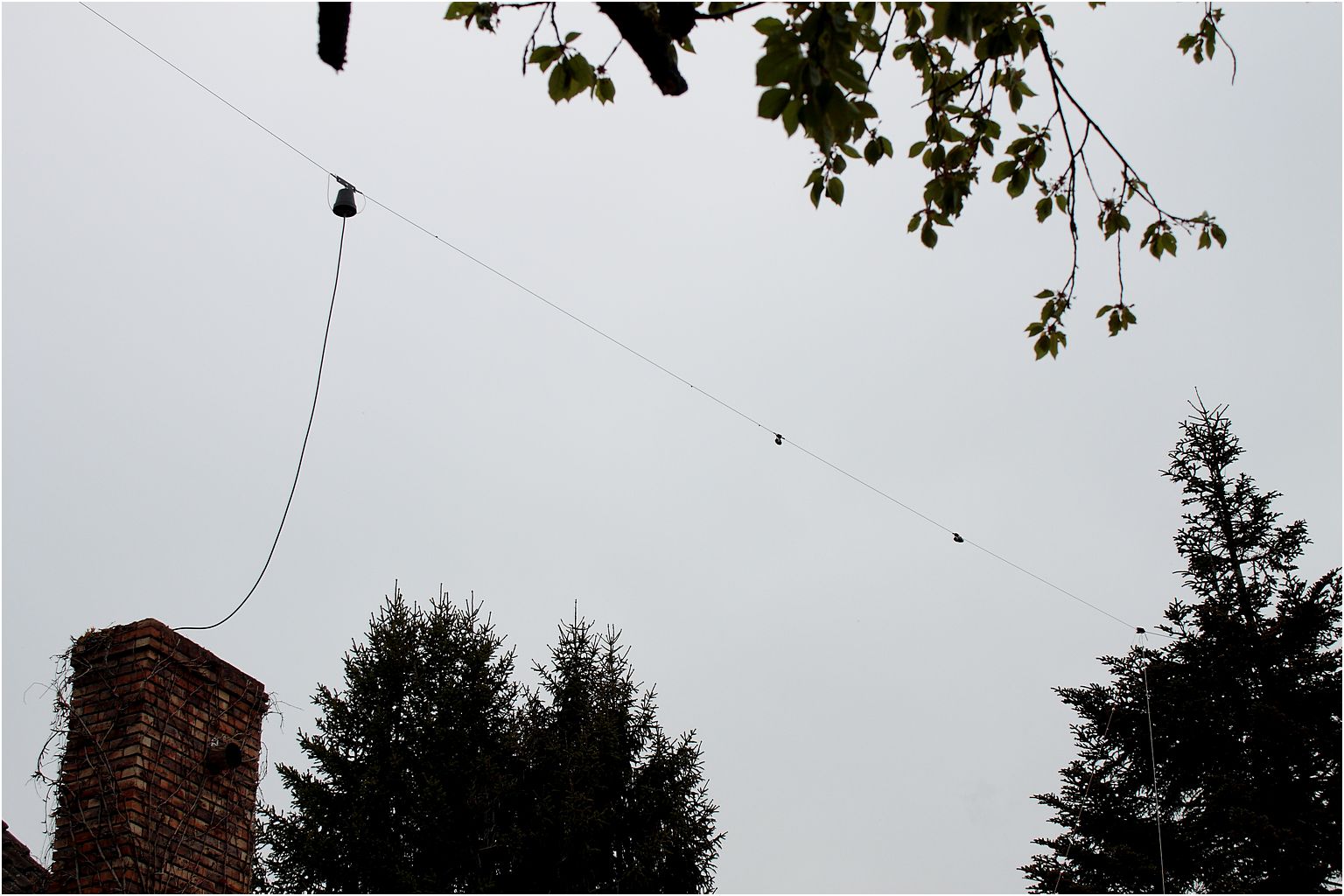 Antenne HF filaire avec poulie et contre poids (en kg)